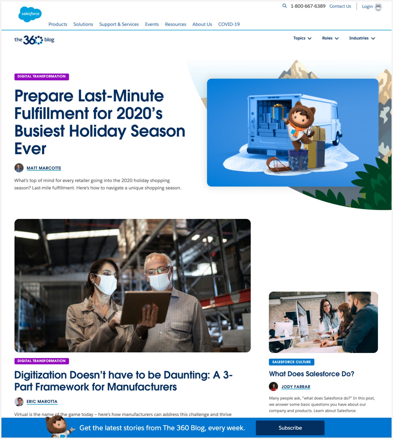 Introducing The 360 Blog From Salesforce