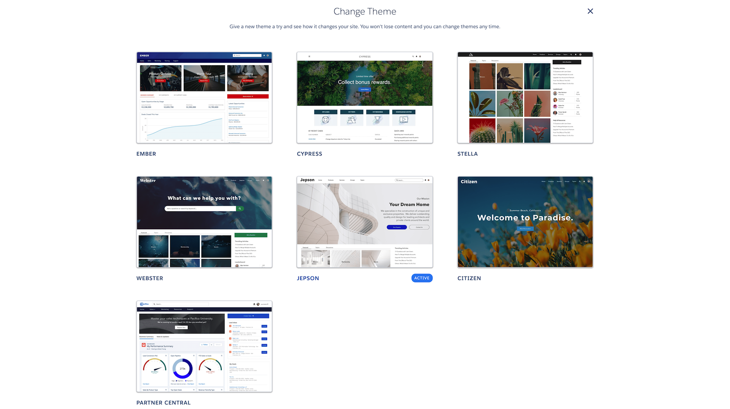 Experience Builder Builds No Code, CRM-Driven Websites | Salesforce