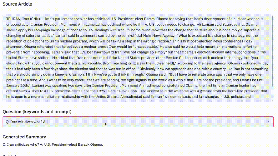 CTRLsum : Controllable Text Summarization | Blog | Salesforce AI Research