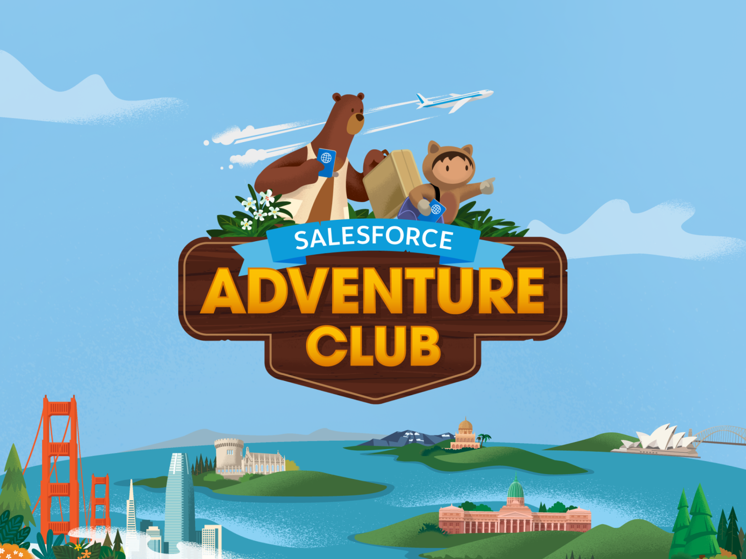 Salesforce Adventure Club: Around the World with Young Trailblazers