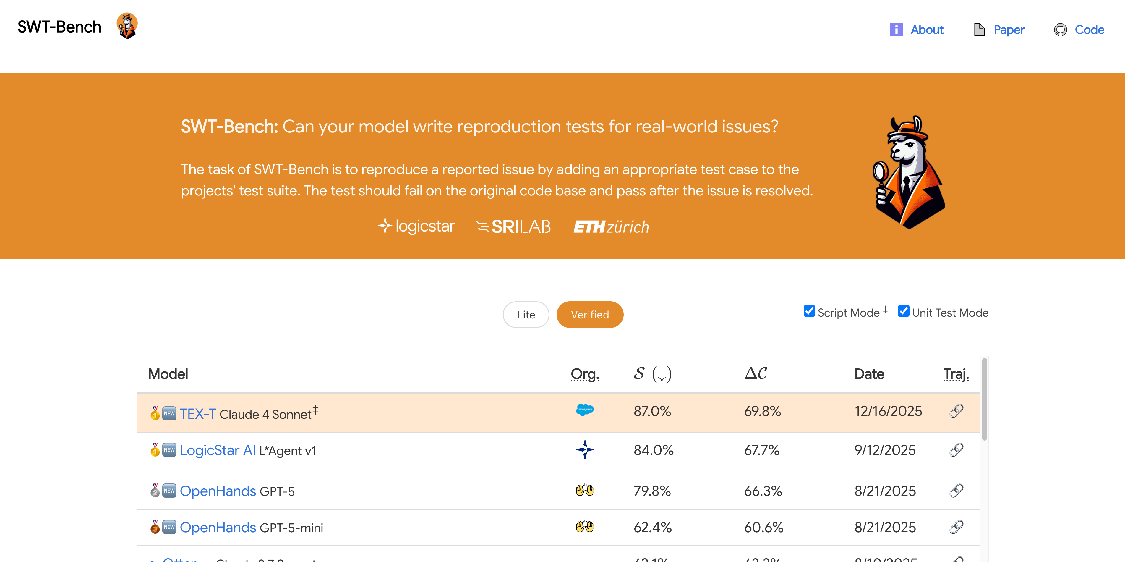 TEX: Test-Time Scaling Testing Agents via Execution-based Cross ...