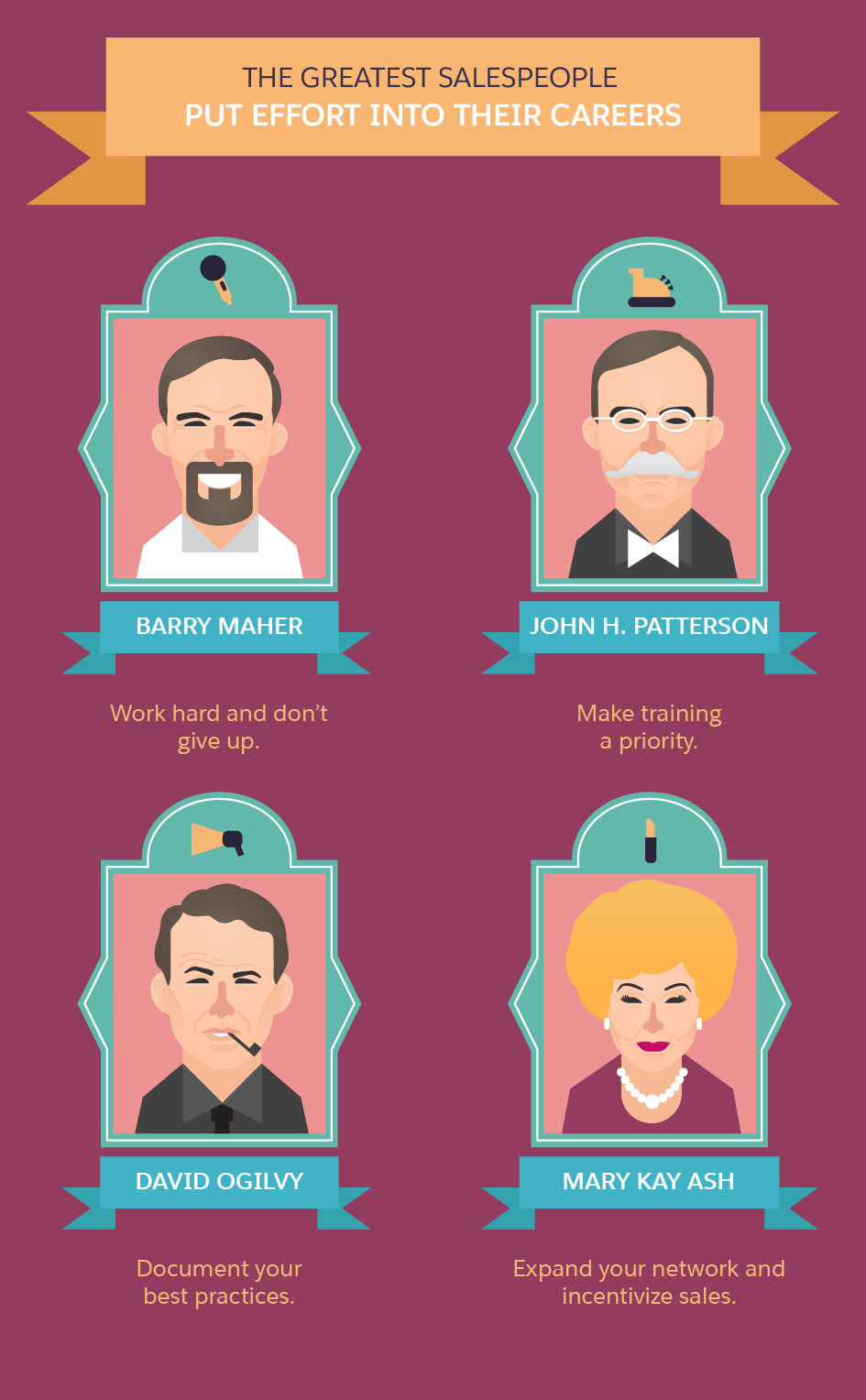 How to Follow the Greats: The Careers of Famous Salespeople - Salesforce