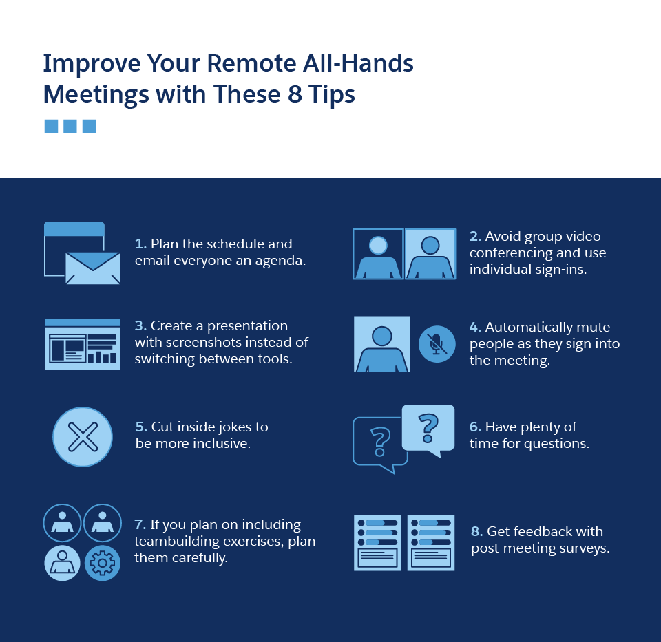 How to Harness the Power of a Virtual All-Hands Meeting - Salesforce