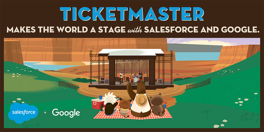 Ticketmaster makes the world a stage with Salesforce and Google ...