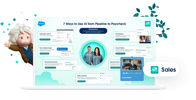 Discover 7 ways sellers can boost productivity with AI. - Salesforce