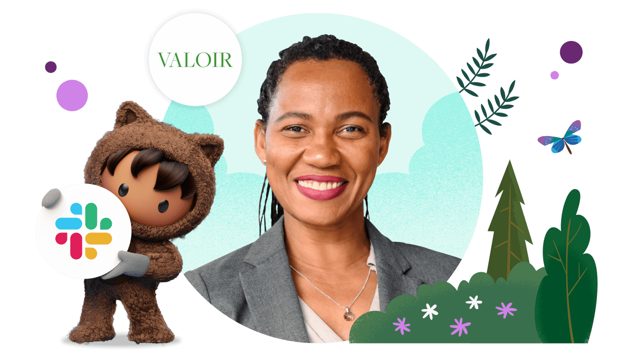 Obtenez le rapport Slack Sales Elevate de Valoir - Salesforce
