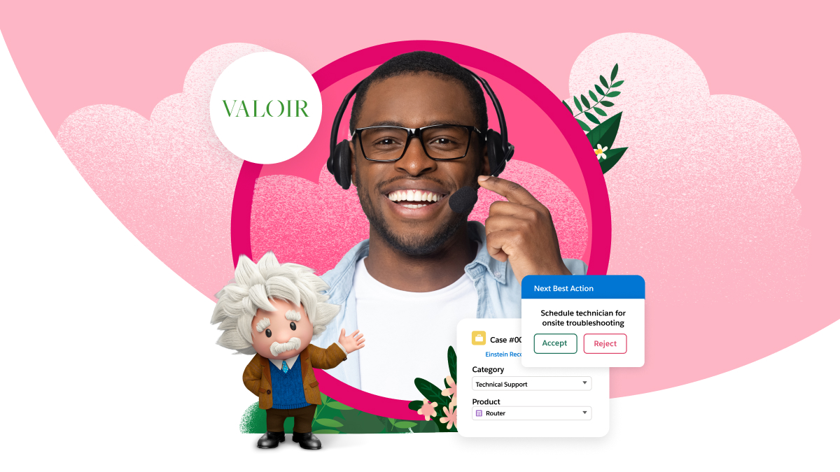 Get The Service Cloud Einstein Valoir Report Salesforce