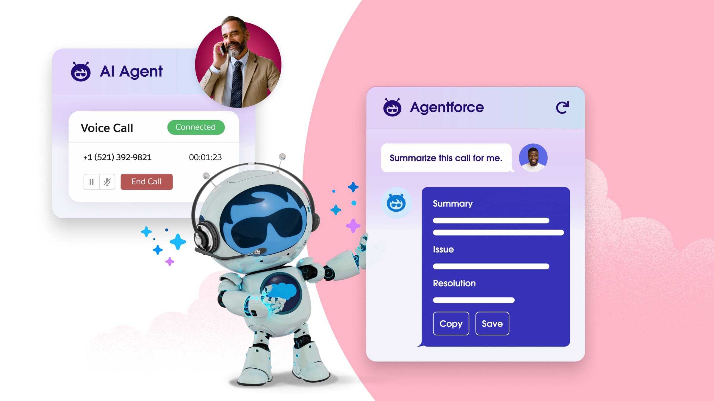 5 ways to get started with AI voice agents. - Salesforce