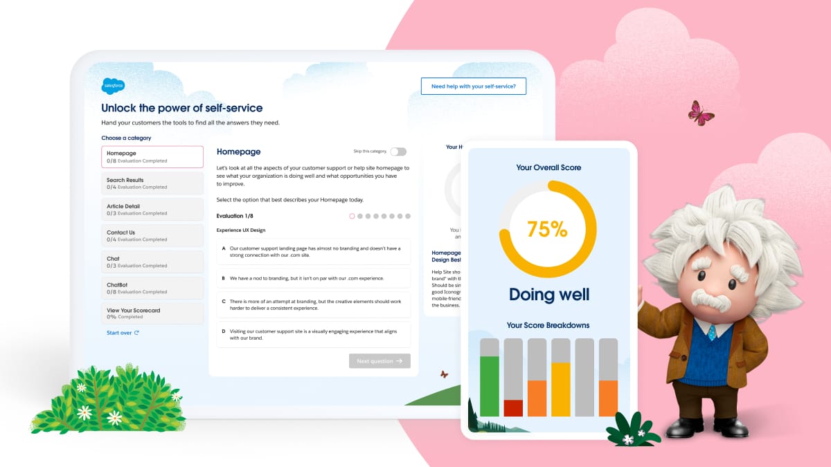 Put your self-service to the test. - Salesforce ANZ