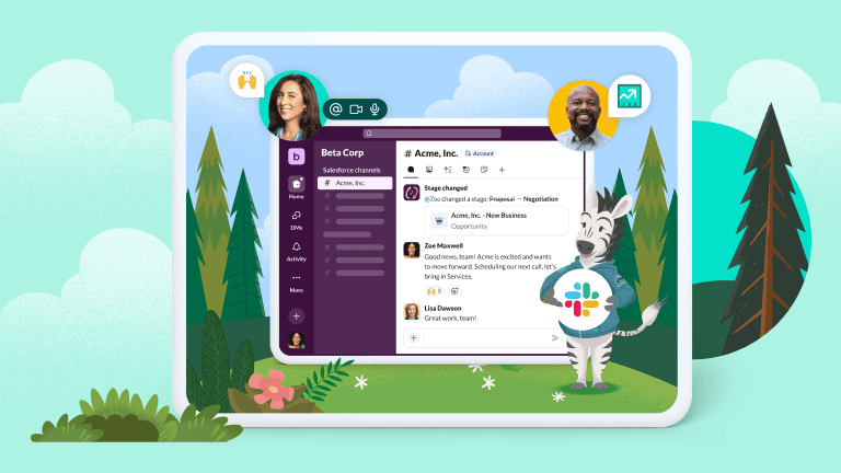 Boost your sales team’s productivity with Slack- Salesforce