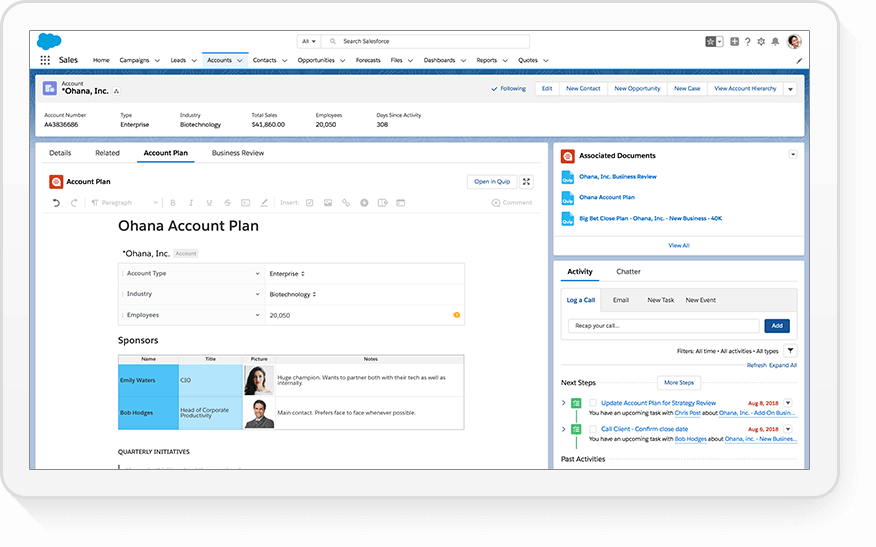 Plataforma y aplicaciones en la Nube - Salesforce España