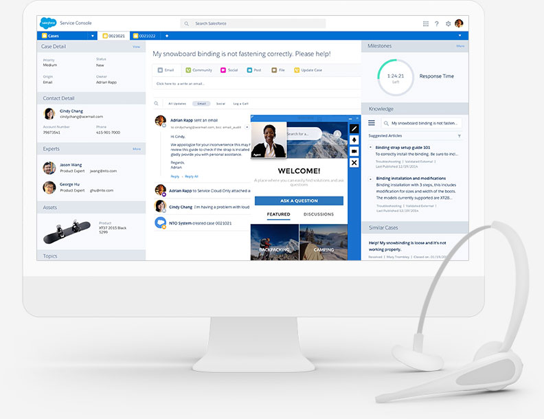 ผลิตภัณฑ์และโซลูชันธุรกิจของ Salesforce: Customer Success Platform ...