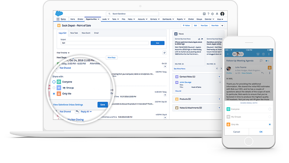 Salesforce Inbox & CRM Email Connector: Marketing Cloud - Salesforce IN