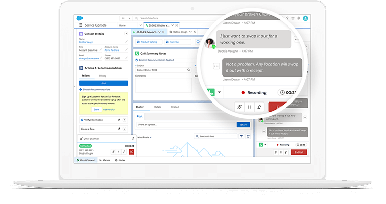 Service Cloud Voice - Call Center Management - Salesforce.com