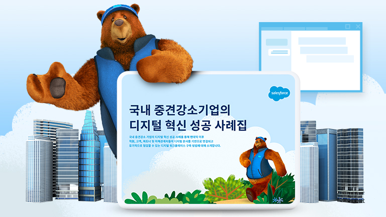 국내 중견강소기업의 디지털 혁신 성공 사례집 세일즈포스 Salesforce