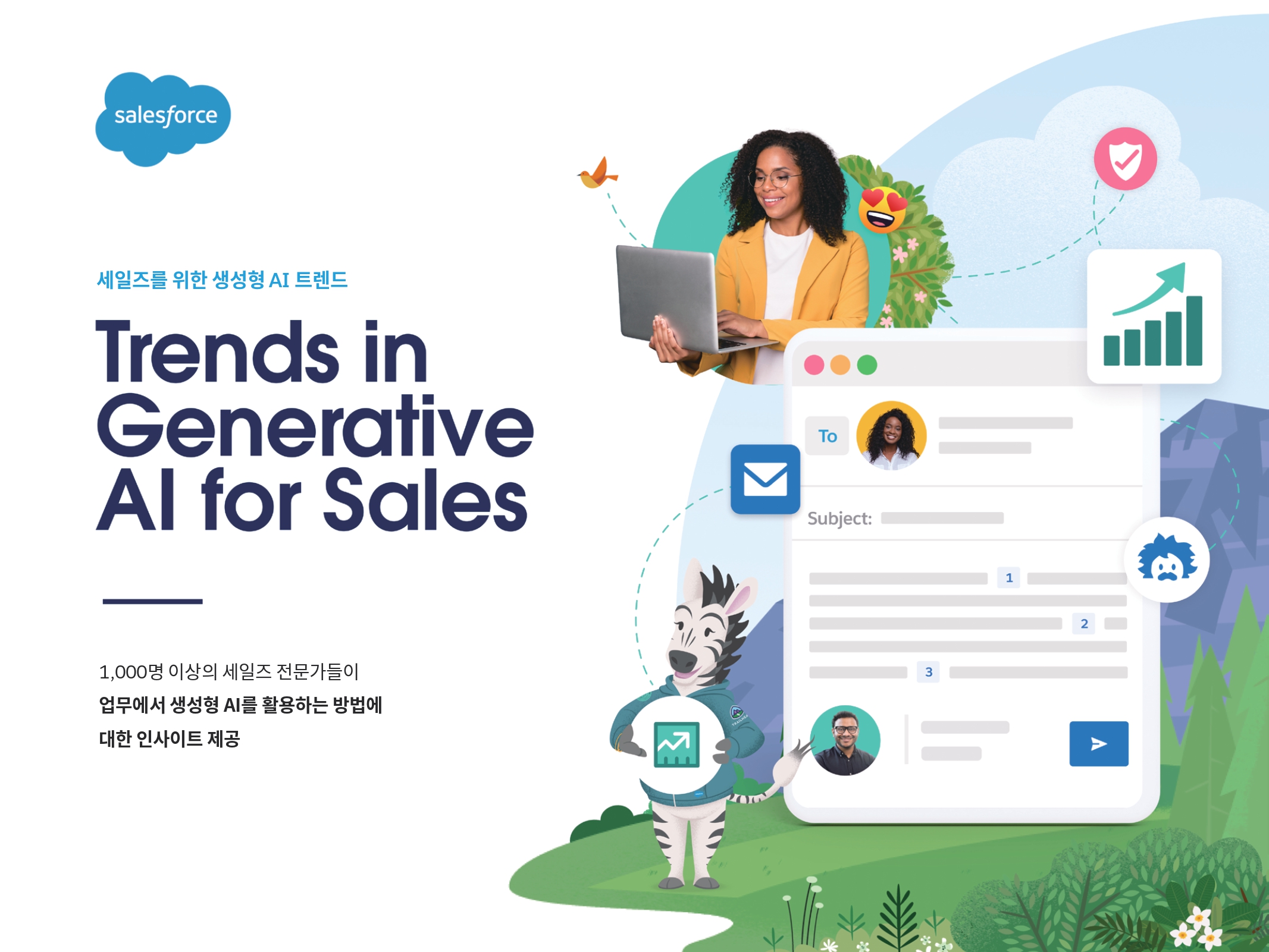 Salesforce가 공개하는 세일즈 생성형 Ai 트렌드 세일즈포스 Salesforce