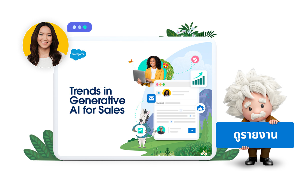 Trends In Generative Ai For Sales Report Salesforce Thailand