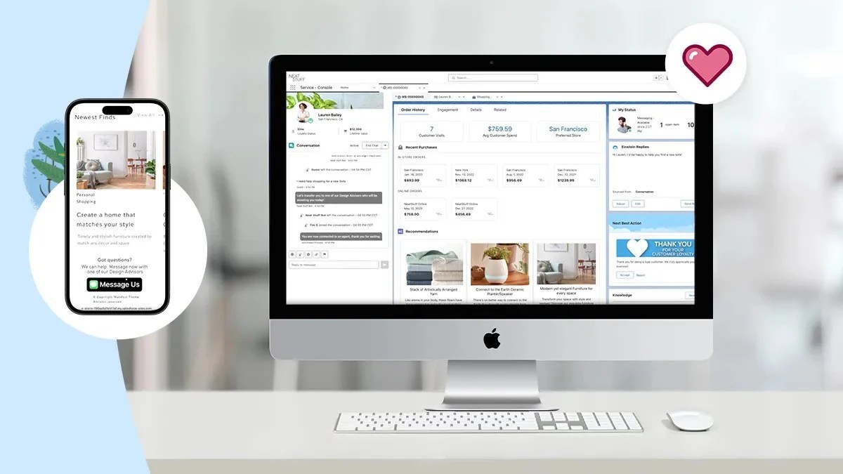 Salesforce Integrates Apple Messages for Business and Augmented Reality ...