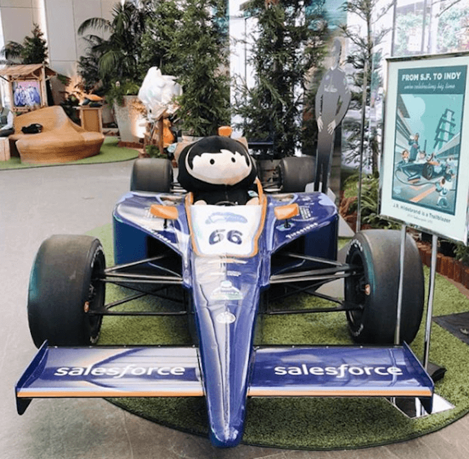 J.R. Hildebrand Drives Salesforce-Sponsored Car 66 to an 11th Place ...