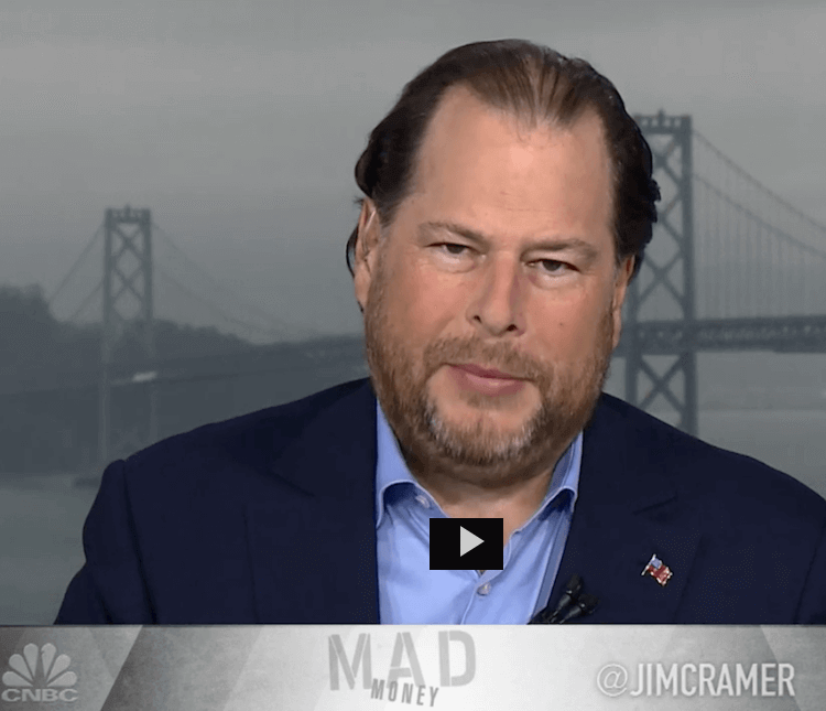 Salesforce’s Marc Benioff Discusses “Phenomenal” Q3 with with CNBC’s Jim Cramer, Forecasts ...