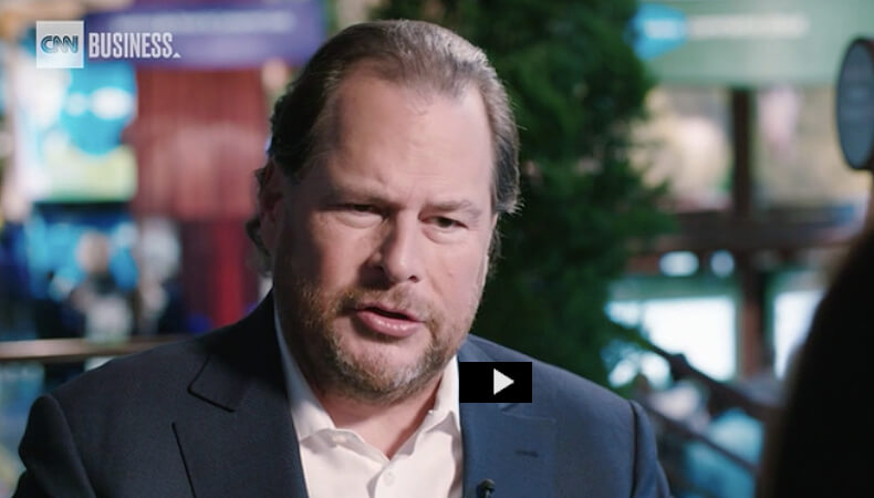 CNN Profiles Marc Benioff, Highlighting Salesforce co-CEO’s Dedication ...