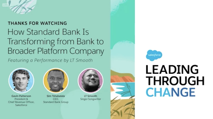 Leading Through Change: An Online Event Showcases How Standard Bank Is ...