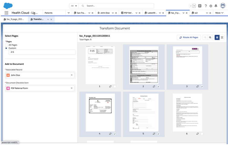 Salesforce Adds New Intelligent Document Automation Features for Health ...