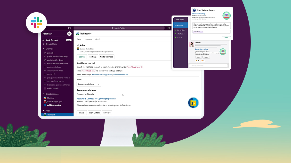 Salesforce Introduces Trailhead for Slack, Delivering Learning and ...
