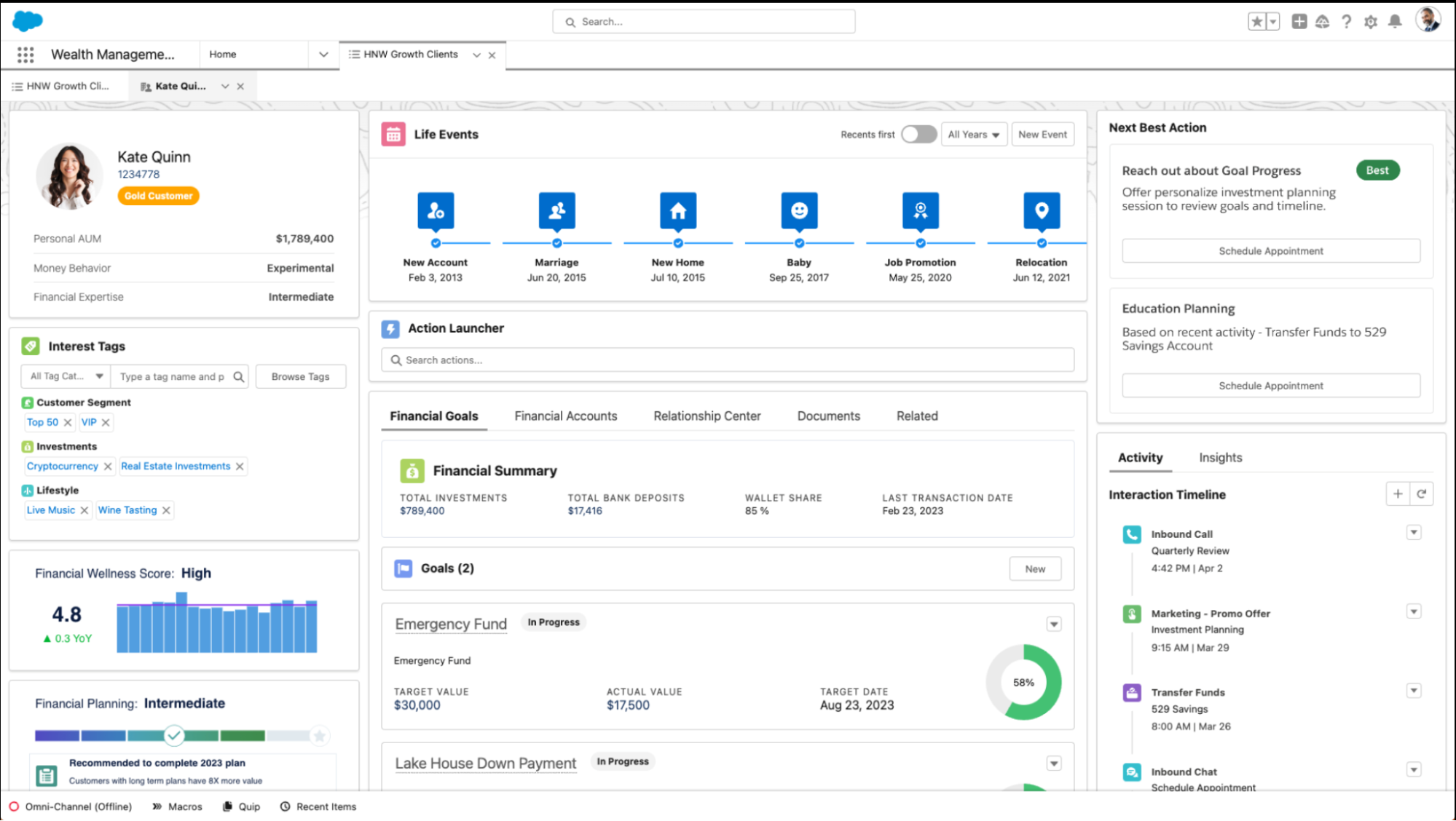 New Salesforce Innovations Help Financial Services Institutions Deliver Personalized Insights ...