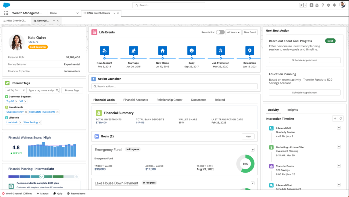 New Salesforce Innovations Help Financial Services Institutions Deliver