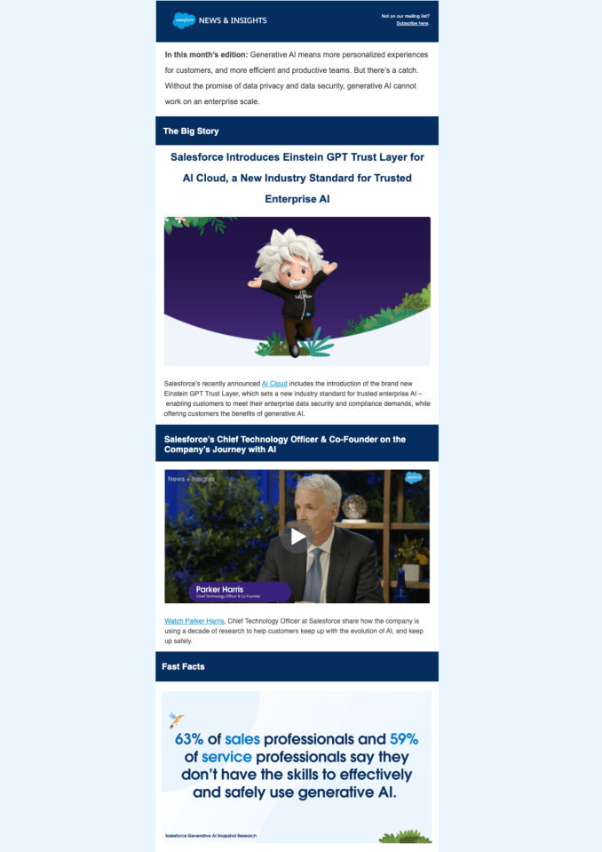 Newsletter-Example - Salesforce