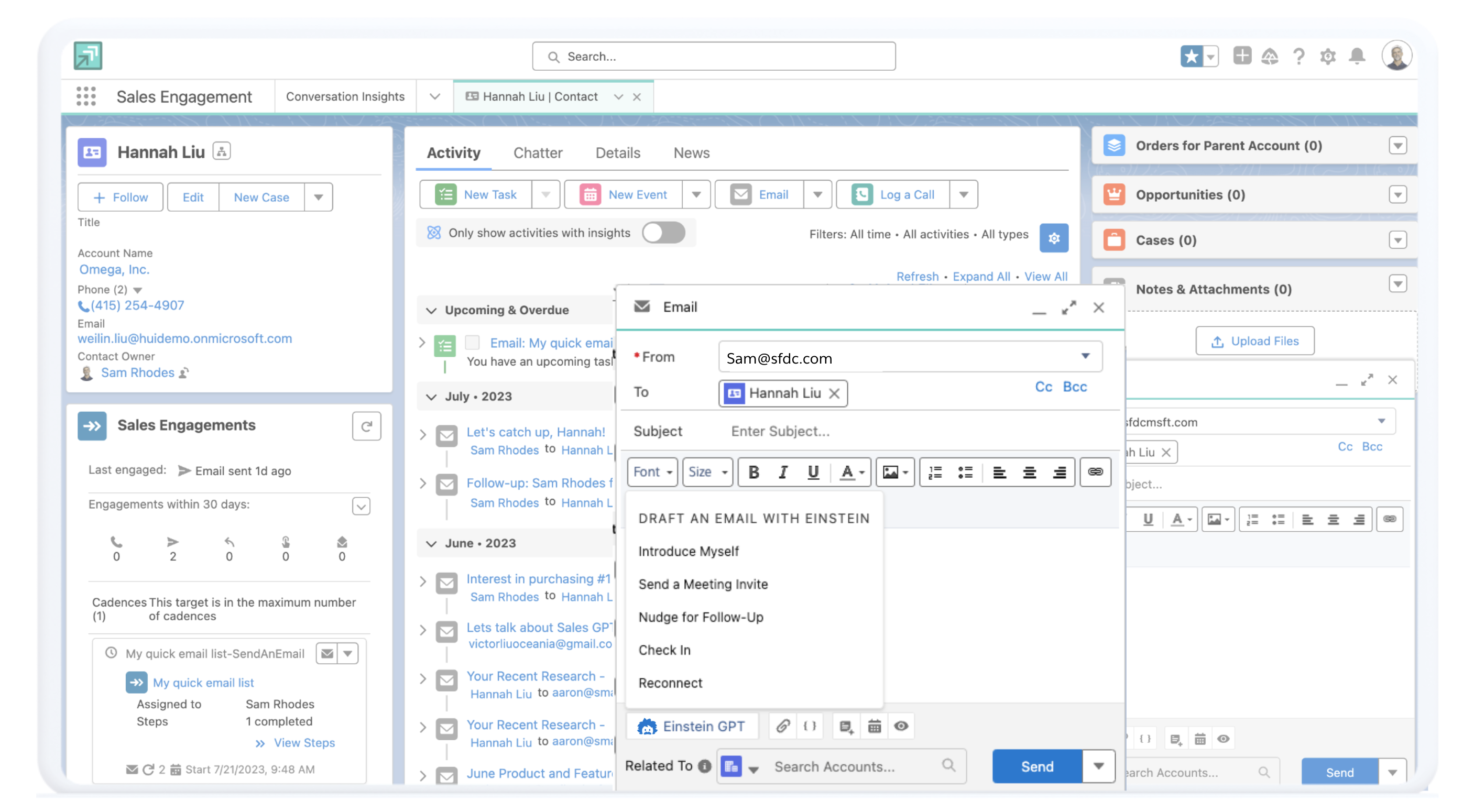 Salesforce Announces General Availability And Pricing For Gpt Powered Features For Sales And