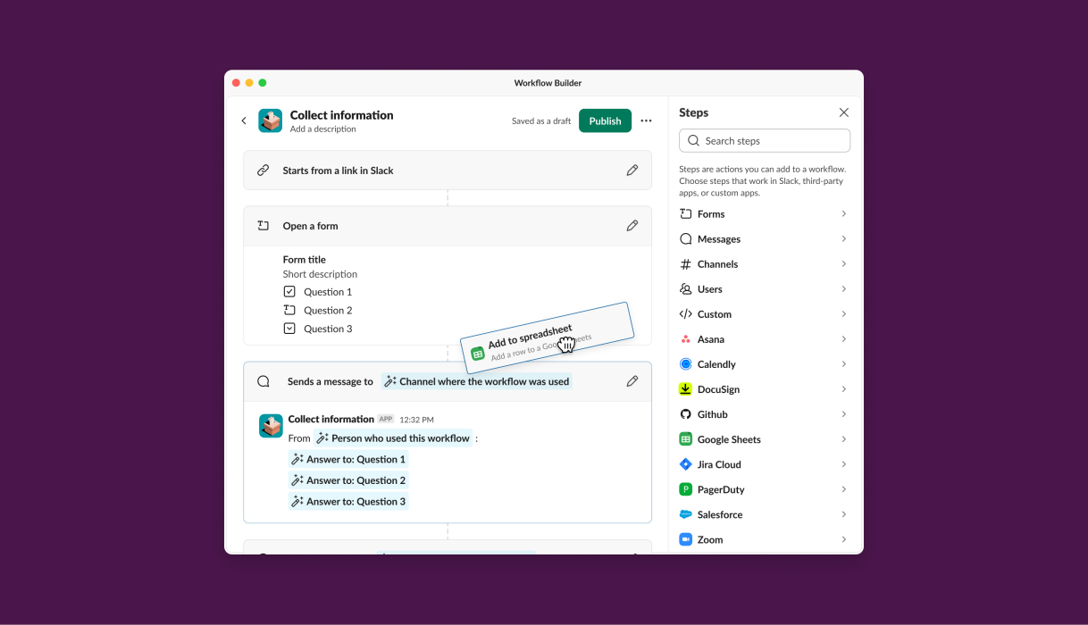 Slack Innovations: Workflow Builder - Salesforce
