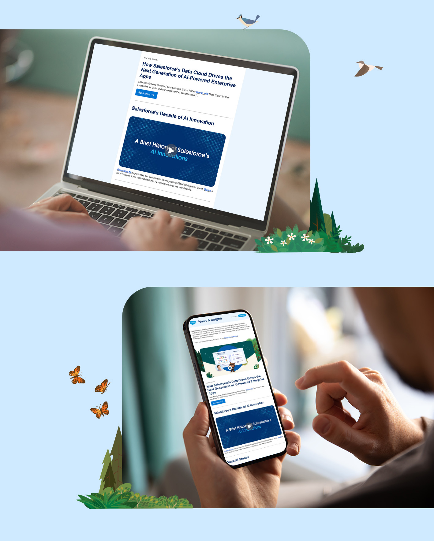 Newsletter Sign Up - Salesforce