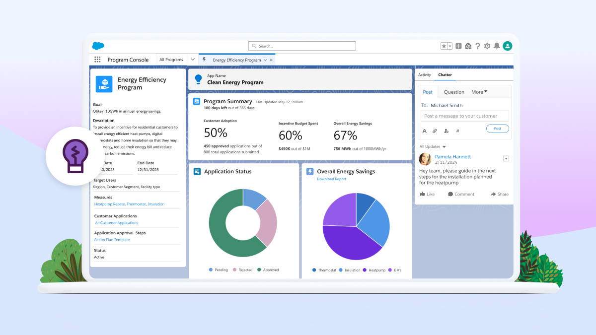 Salesforce Announces Clean Energy Program Management to Help Utilities ...