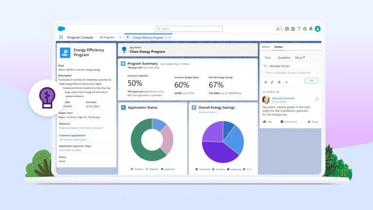 Salesforce Announces Clean Energy Program Management to Help Utilities ...
