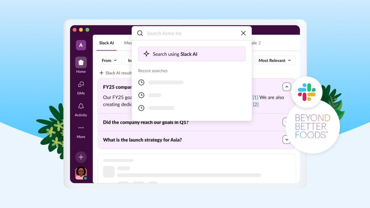 How Slack AI Helps Beyond Better Foods Save Time and Streamline Work ...