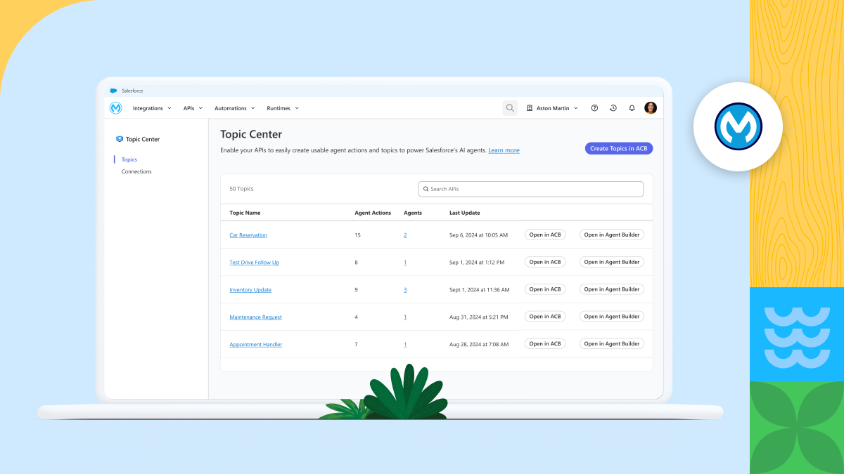 MuleSoft Integration Solutions Help AI Agents Access and Act on Data