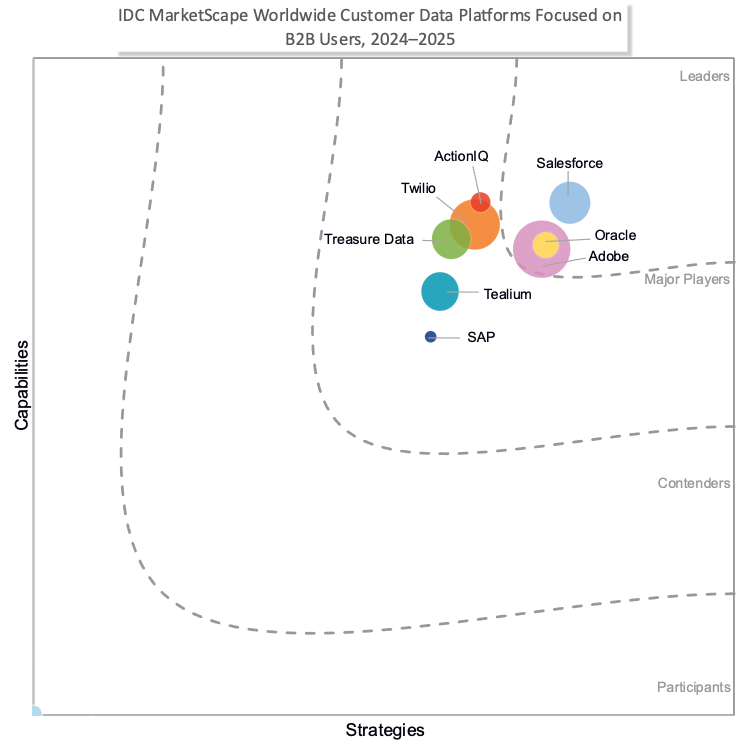Data Cloud Recognized as a Leader in IDC B2B B2C Reports - Salesforce