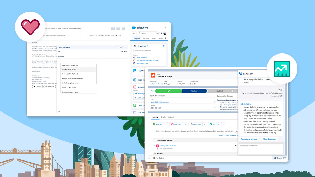 Salesforce’s New Sales GPT and Service GPT Drive Productivity and Personalize Customer ...