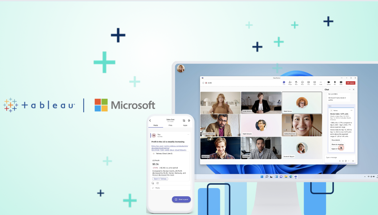 Tableau Expands Partnership with Microsoft Teams and Microsoft Fabric ...